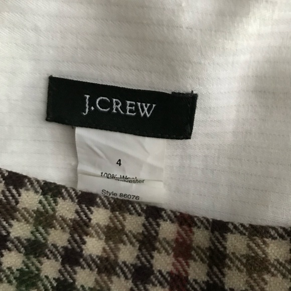 J. Crew | Skirts | Wool Kiss Pleat Mini Skirt | Poshmark